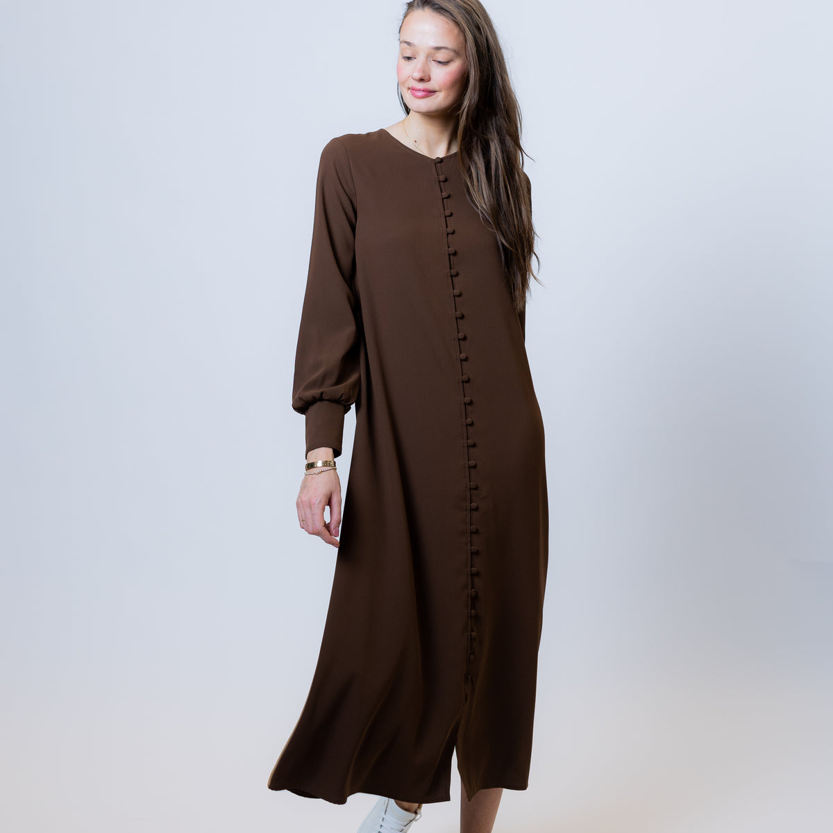 Magnolia Dress - Ranch Mink – Damigella